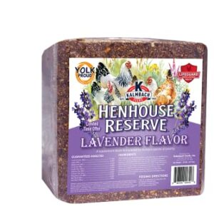 Kalmbach Feeds Henhouse Reserve Lavender Flavored Treat Block for Chickens, 20 lb