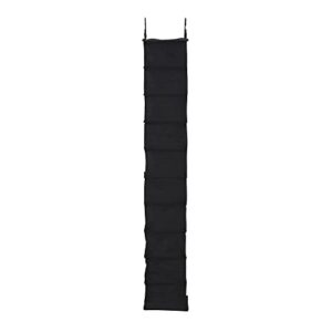 Household Essentials Black 10 Shelf Hanging Closet Organizer