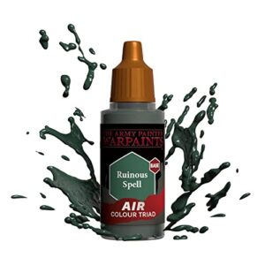 the army painter warpaints air ruinous spell - non-toxic water based airbrush paint – acrylic paint and primer for tabletop roleplaying, boardgames, and wargames miniature model painting