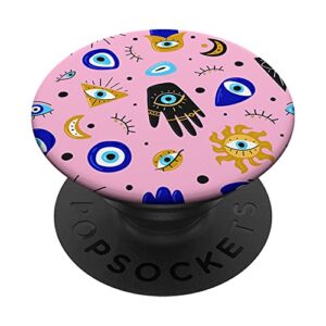 pattern evil eye charm for protection pattern evil eye 2023 popsockets standard popgrip