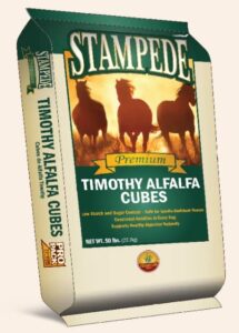 ernst grain's stampede alfalfa cubes, non-gmo (alfalfa cubes, 50 lb.)