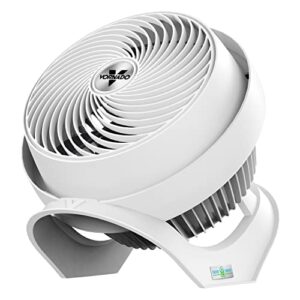 vornado 733dc whole room energy smart air circulator fan, made in usa, variable speed control, white, large