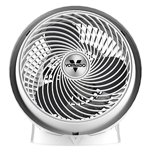 Vornado 733DC Whole Room Energy Smart Air Circulator Fan, Made in USA, Variable Speed Control, White, Large