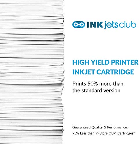 INKjetsclub Remanufactured Ink Cartridge Replacement for 02 (6 Pack) Includes Black, Cyan, Magenta, Yellow, Light Cyan, Light Magenta Ink Cartridges.