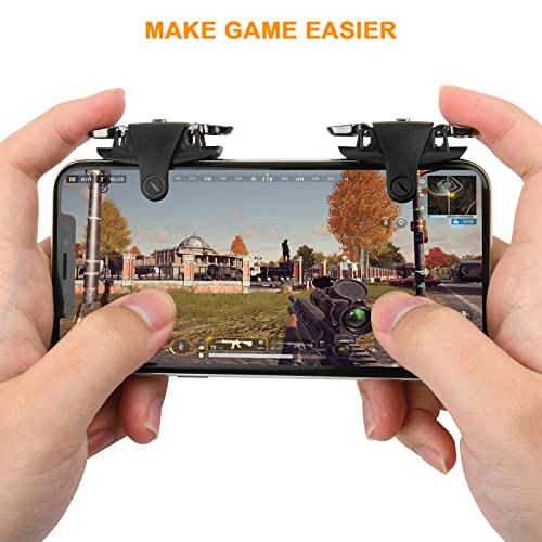 Cosmos 1Pair Mobile Phone Gaming Trigger Controller Compatible with PUBG Mobile Sensitive Shoot and Aim Trigger Compatible with Android & iPhone