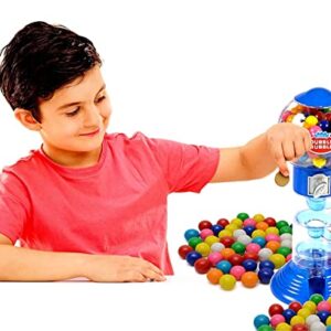 PlayO 10.5" Gumball Machine for Kids, Spiral Style Candy Dispenser for Gifts, Parties or Events - Bubblegum Machine w/Gumb Balls Included