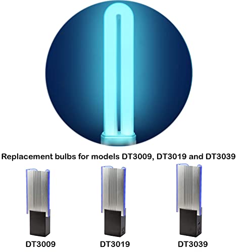 21050 Replacement Bulbs for DynaTrap | 9W Bulbs for Models DT3009, DT3019 and DT3039 - 4 Pack