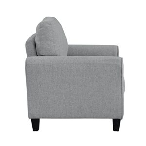 Lexicon Eloise Living Room Sofa, Dark Gray