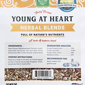 Small Pet Select - Young at Heart Herbal Blend, a Natural Herbal Treat for Rabbits and Guinea Pigs, 2.5oz