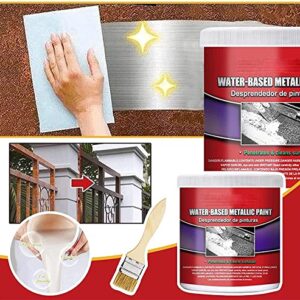 100ml Rust Converter Ultra, Car Chassis Rust Converter, Highly Effective Professional Grade Rust Repair, Multi-Functional Car Metallic Paint Anti-Rust Chassis Rust Converter Gel with Brush (1PCS)