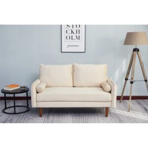 Kingway Furniture Baron Velvet Living Room Loveseat in Blue