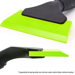 EHDIS Small Squeegee 5 inch Rubber Window Tint Windshield Squeegee for Car Window, Glass, Mirror, Shower, Auto,Windows Cleaning (Green)