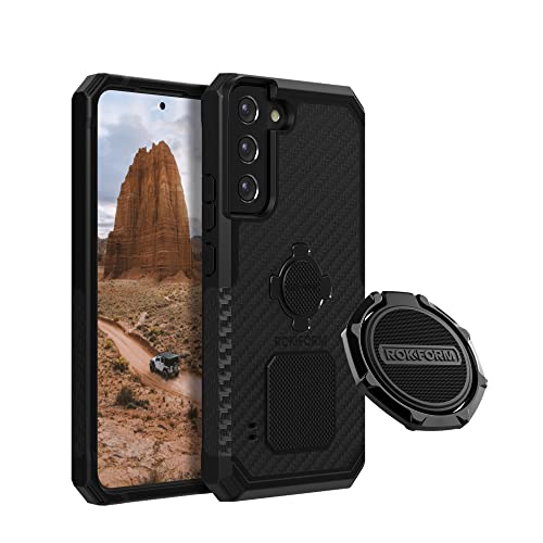 Rokform - Galaxy S22 Plus 5G Rugged Case + Magnetic Sport Ring Stand & Grip