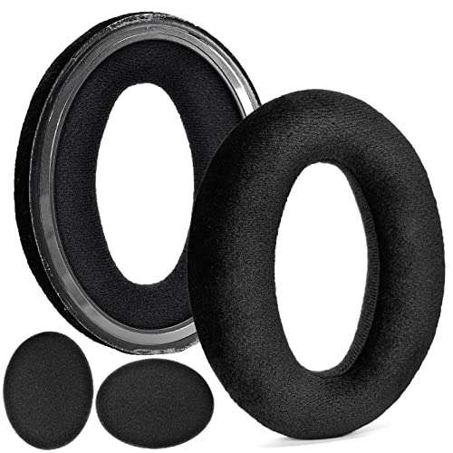 Replacement Ear Pads for Sennheiser PC37X PC38X HD515 HD555 HD595 HD518 HD560s HD569 HD579 558 599,Headphones Replacement Ear Cushions Earpads Ear Cups (Velvet)