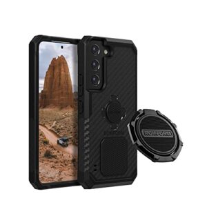 rokform - galaxy s22 5g rugged case + magnetic sport ring stand & grip