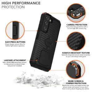 Rokform - Galaxy S22 5G Rugged Case + Magnetic Sport Ring Stand & Grip