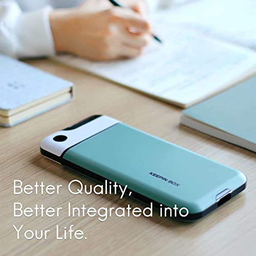 Portable Lock Box with Timer for iPhone and Android Phone, Help to Be Self-Discipline and Focus to Achieve Goals, Prevent Phone Addiction (M, Green)