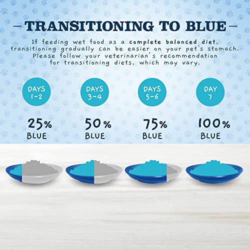 Blue Buffalo Baby BLUE Healthy Growth Formula Grain Free High Protein, Natural Kitten Pate Wet Cat Food Variety Pack, Chicken, Salmon 3-oz (6 Count- 3 of Each Flavor)