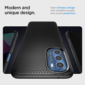 Spigen Liquid Air Armor Designed for Moto G Stylus 2022 Case - Matte Black