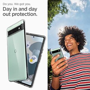 Spigen Ultra Hybrid Designed for Pixel 6a Case (2022) - Crystal Clear