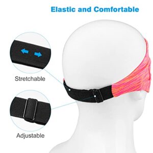 AIXOTO VR Accessories Eye Masks Face Cover Breathable Adjustable Elastic Belt Design Absorb Sweat Band VR Workout for Oculus/Mate Quest 2/Oculus Rifts 2/HTC Vive Pro 2/Oculus Go Quest 2 (2pcs)