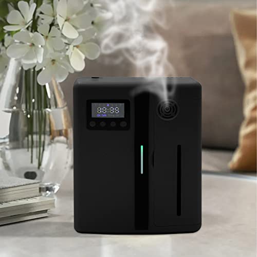 CAOY Commercial F-ragrance Machine Oil Diffuser, Smart Scent Air Machine with Nebulizing Technology for Home, Smart Air Purifier for Home Large Room for Large Room, Office, Spa Room (BK)