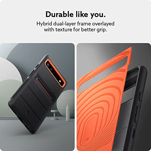 Caseology Athlex Compatible with Google Pixel 6A Case 5G (2022) - Active Orange