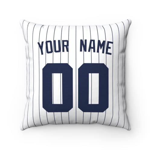 ANTKING Throw Pillow New York Personalized Custom Any Name and Number for Men Women Boy Gift