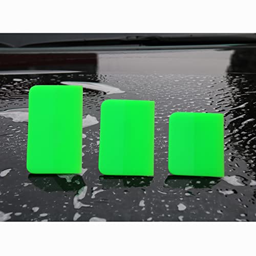 KDLINGZ Green PPF Squeegee, Large Size Squeegee is More conducive to The Installation of car Paint Protection Film, Vinyl Wrapping Tool kit and Glass Cleaning