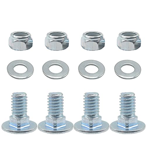 4-Pack 784-5581A (5/16-18) 5/8" Snow Blowers Carriage Bolts kit Replaces MTD Shave Plate Scraper Bar 784-5581A-0637 790-00120-0637