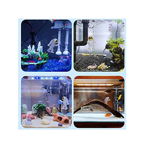 MIMIRACLE Aquarium Astronaut Decoration Aquarium Floating Decorations Fish Tank Ornaments Decorations Resin Eco-Friendly