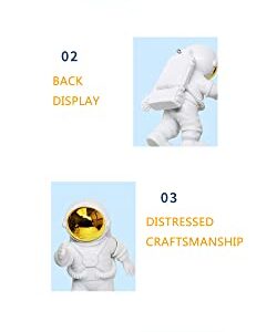 MIMIRACLE Aquarium Astronaut Decoration Aquarium Floating Decorations Fish Tank Ornaments Decorations Resin Eco-Friendly