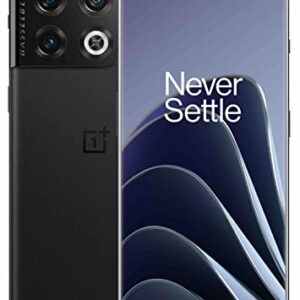 OnePlus 10 Pro 5G Dual-SIM 128GB ROM + 8GB RAM (GSM Only | No CDMA) Factory Unlocked 5G Smartphone Global Version - Volcanic Black