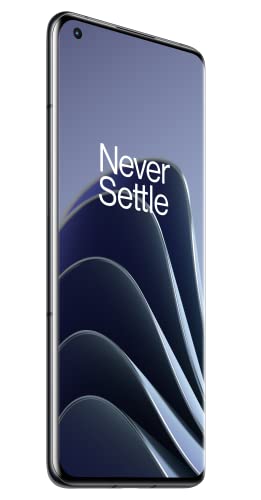 OnePlus 10 Pro 5G Dual-SIM 128GB ROM + 8GB RAM (GSM Only | No CDMA) Factory Unlocked 5G Smartphone Global Version - Volcanic Black