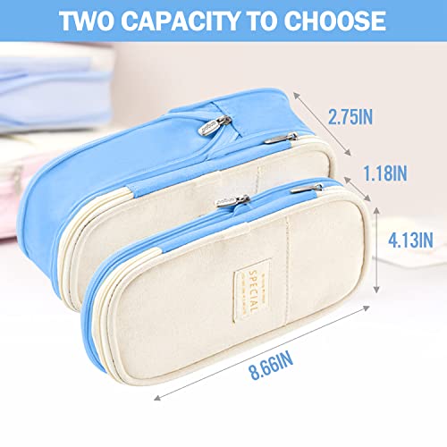 LHMTQVK Large Pencil Case Pencil Pouch Can Expand Pencil Bag Big Capacity Pencil Bag Large Storage Pouch Pencil Case Aesthetic Pencil Case kl2 Bhg