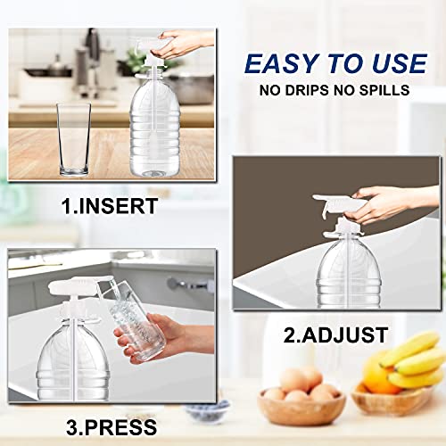 2 Pack Electric Drink Dispenser, Drink Despenseror For Fridge, Milk Gallon Pump Dispenser, Kids Drink Tap Dispenser, Drink Dispenser For Milk, Milk Despenseror Gallon For Home Kitchen, Outdoor, Party