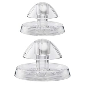 balacoo 2pcs transparent snail catchers aquarium leech traps leech catchers aquarium accessory