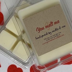 Cucumber Melon-Soy Wax Melt- Super Fragrant- One Bar Six Cubes- (Cucumber Melon)