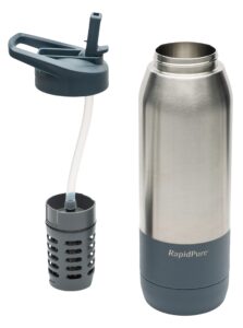 rapidpure purifier + insulated steel bottle