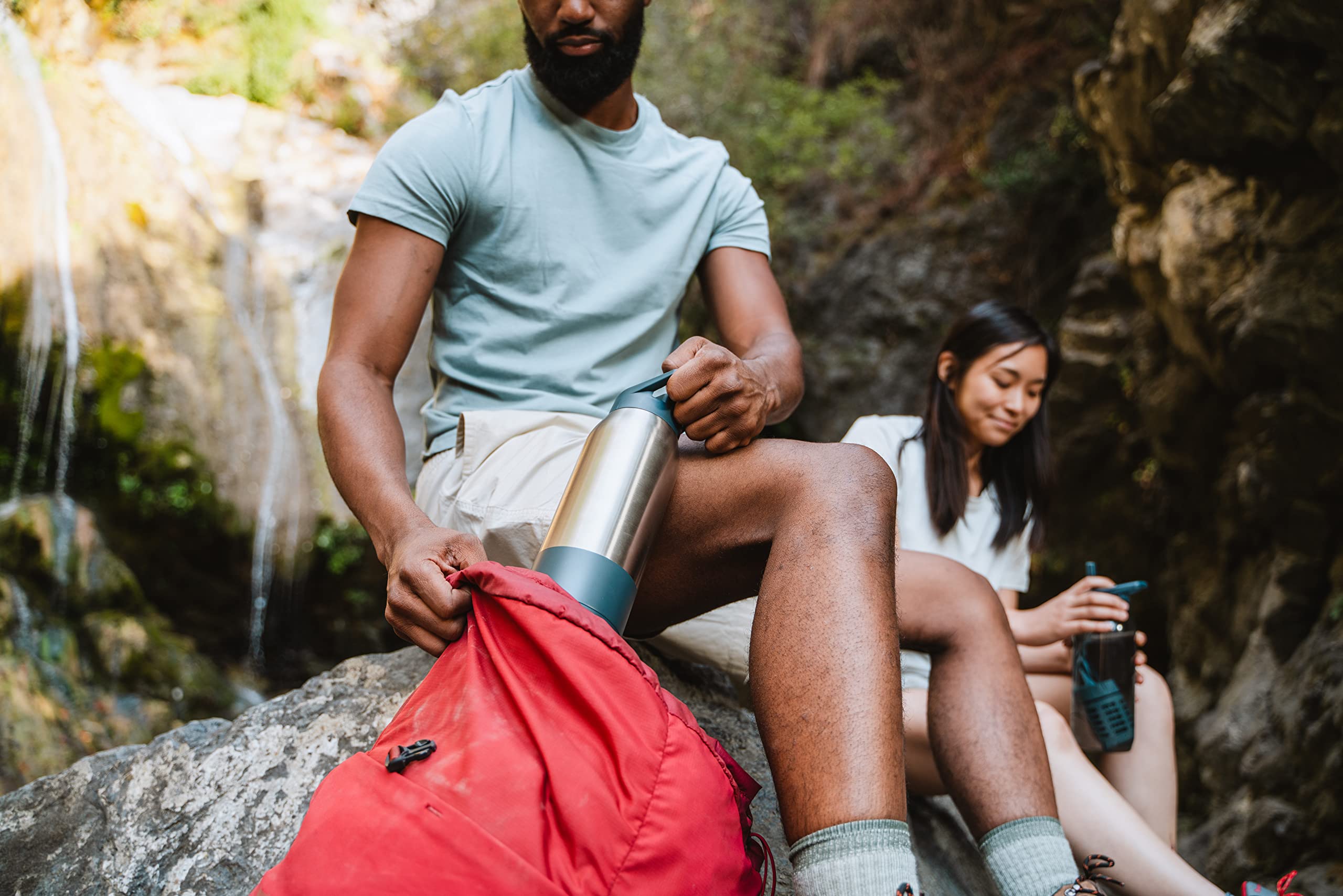 RapidPure Purifier + Insulated Steel Bottle