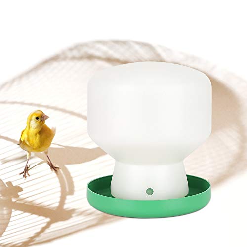 Green Cover Automatic Drinker, Automatic Bird Water Dispenser, Drinking Fountain, for balcony Outdoor wild for Starling Cockatiels