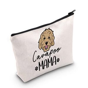 pofull cavapoo dog mum gift pet gift for women cavapoo gifts cavapoo dog lovers gift (cavapoo mama bag)