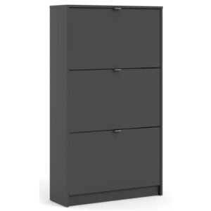 tvilum shoe cabinet, dark gray