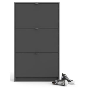 Tvilum Shoe Cabinet, Dark Gray