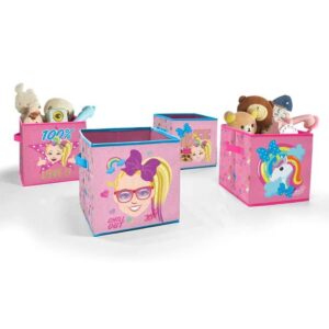 idea nuova jojo siwa 4 piece storage set