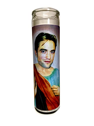 Robert Pattinson Celebrity Parody Devotional Prayer Candle