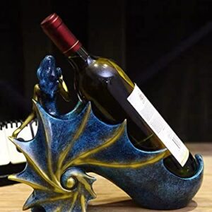 CicodonaGift Wine Bottle Holder -Belle Sea Decor Perfect for Home Kitchen Decor & Kitchen Storage Rack