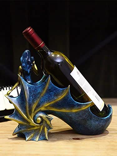 CicodonaGift Wine Bottle Holder -Belle Sea Decor Perfect for Home Kitchen Decor & Kitchen Storage Rack