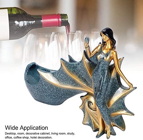 CicodonaGift Wine Bottle Holder -Belle Sea Decor Perfect for Home Kitchen Decor & Kitchen Storage Rack