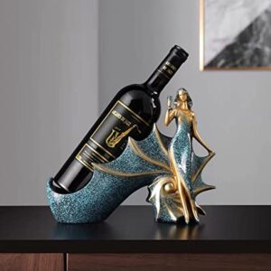 CicodonaGift Wine Bottle Holder -Belle Sea Decor Perfect for Home Kitchen Decor & Kitchen Storage Rack